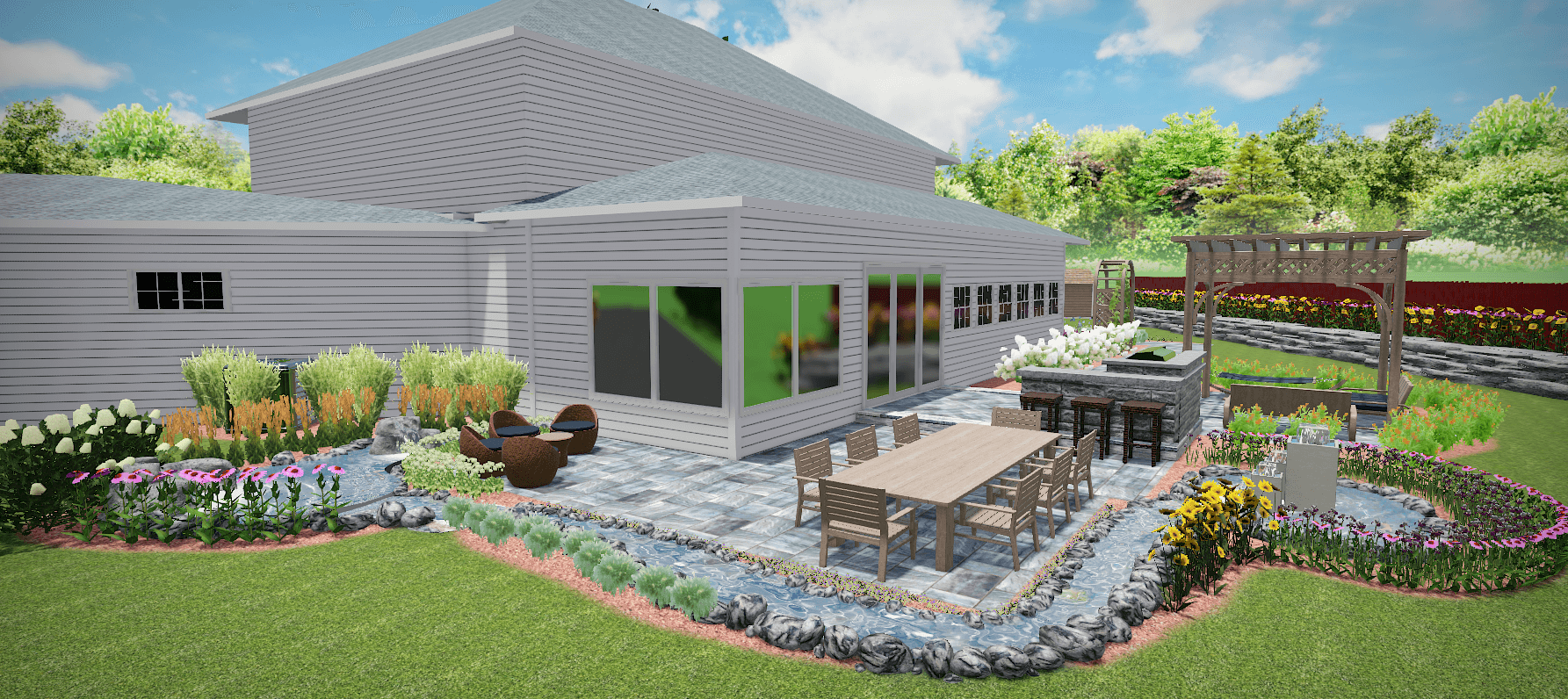Landscape Design in Dexter, Hamburg, Webster Township MI | Great Outdoors