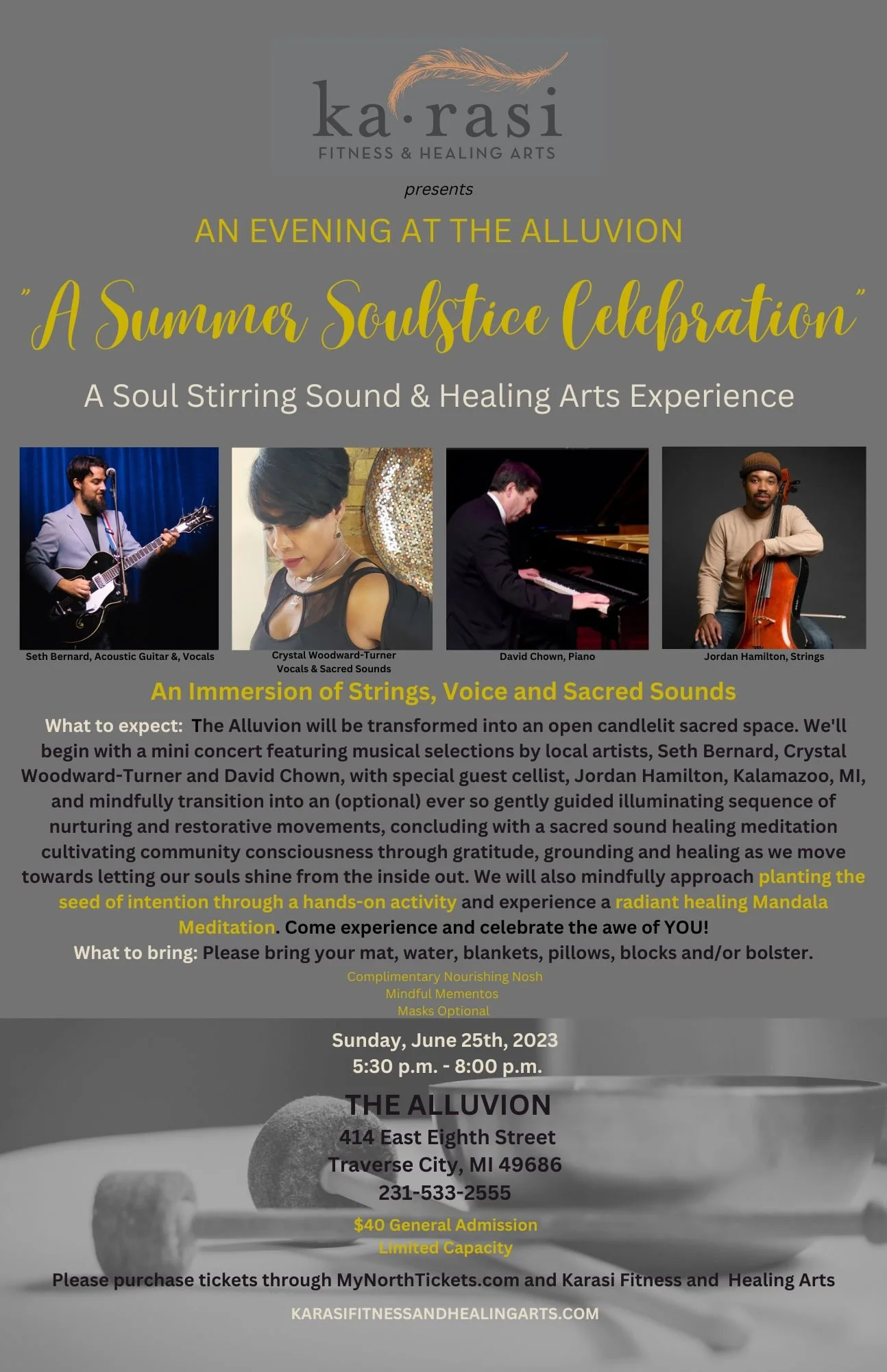 Karasi Fitness & Healing Arts Presents: A Summer Soulstice Celebration ...