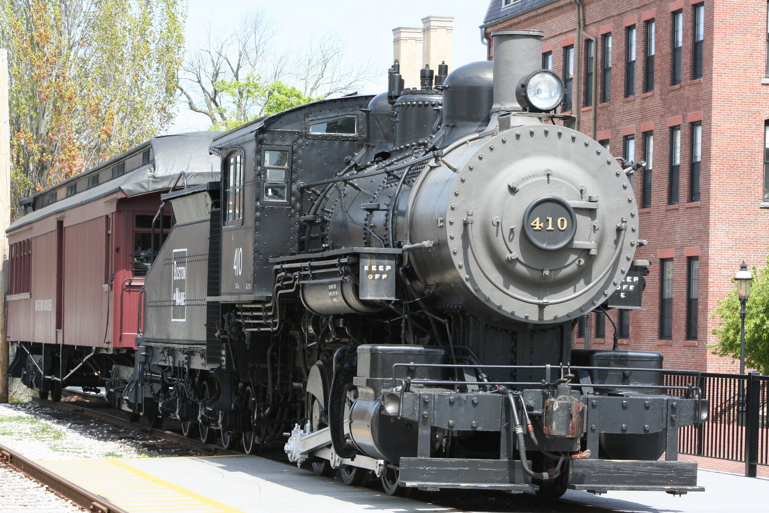 Boston And Maine Steam Locomotives