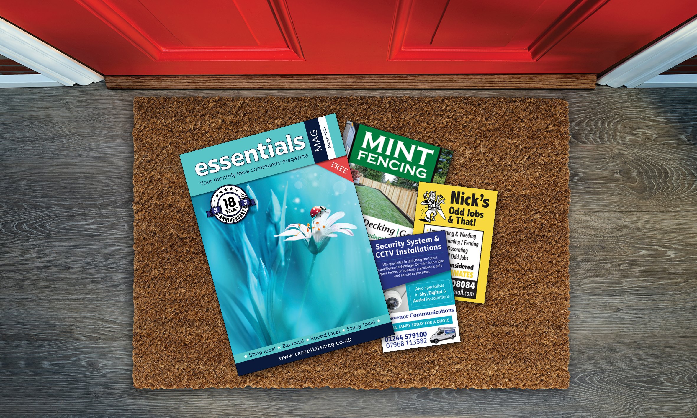 Targeted leaflet distribution in Wrexham — Essentials MAG