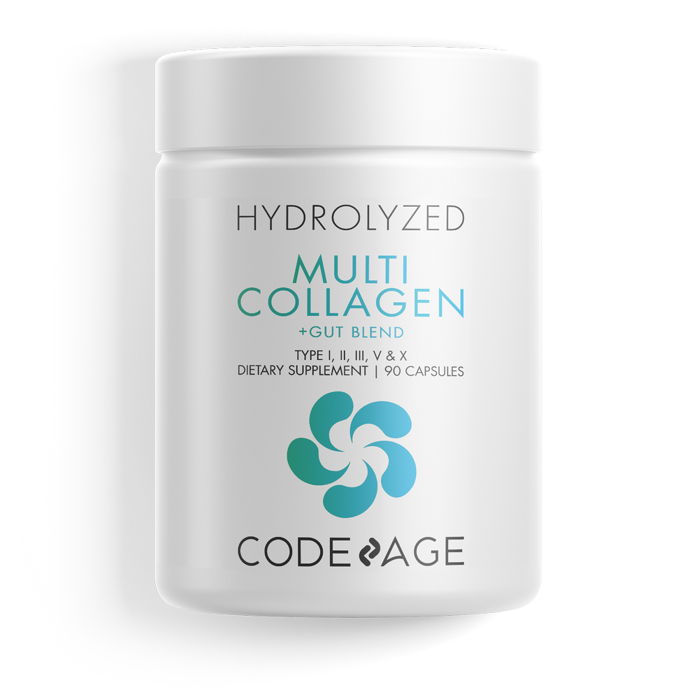 Multi Collagen Protein Peptides Formula Supplements Powder Capsules