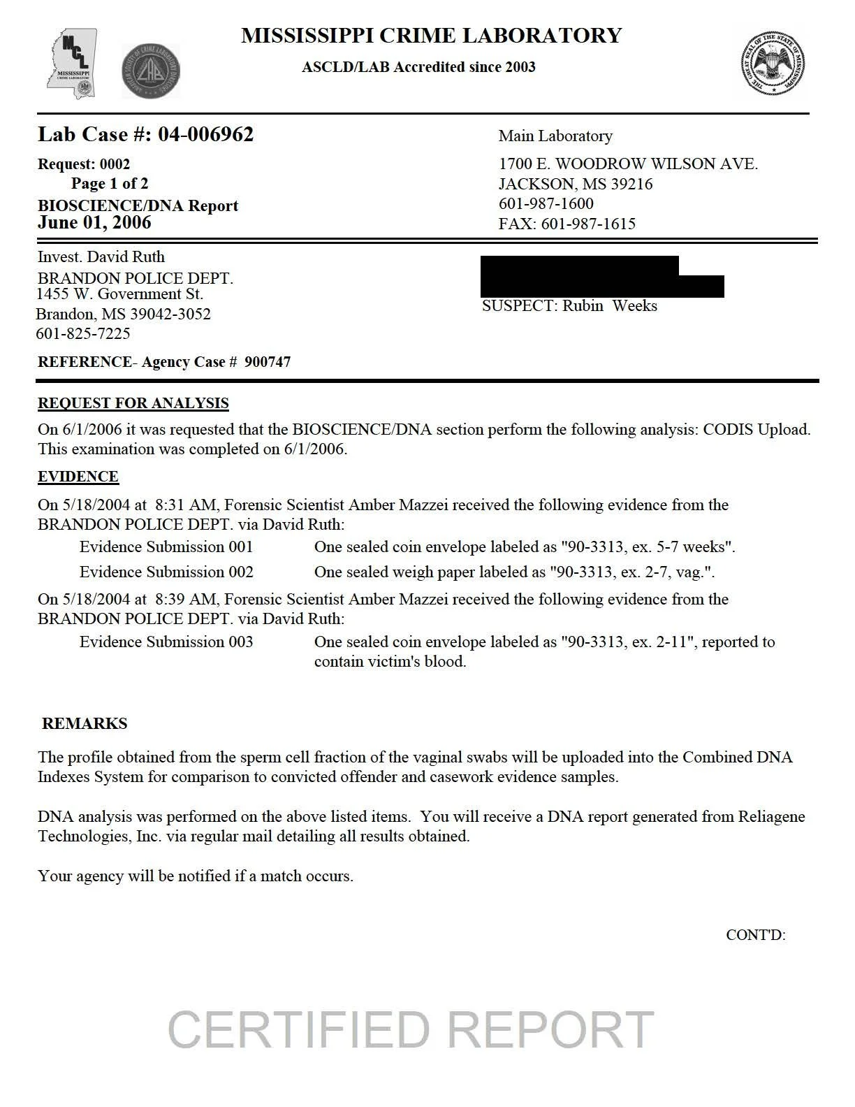 Breaking News — District Attorney John K. Bramlett, Jr.