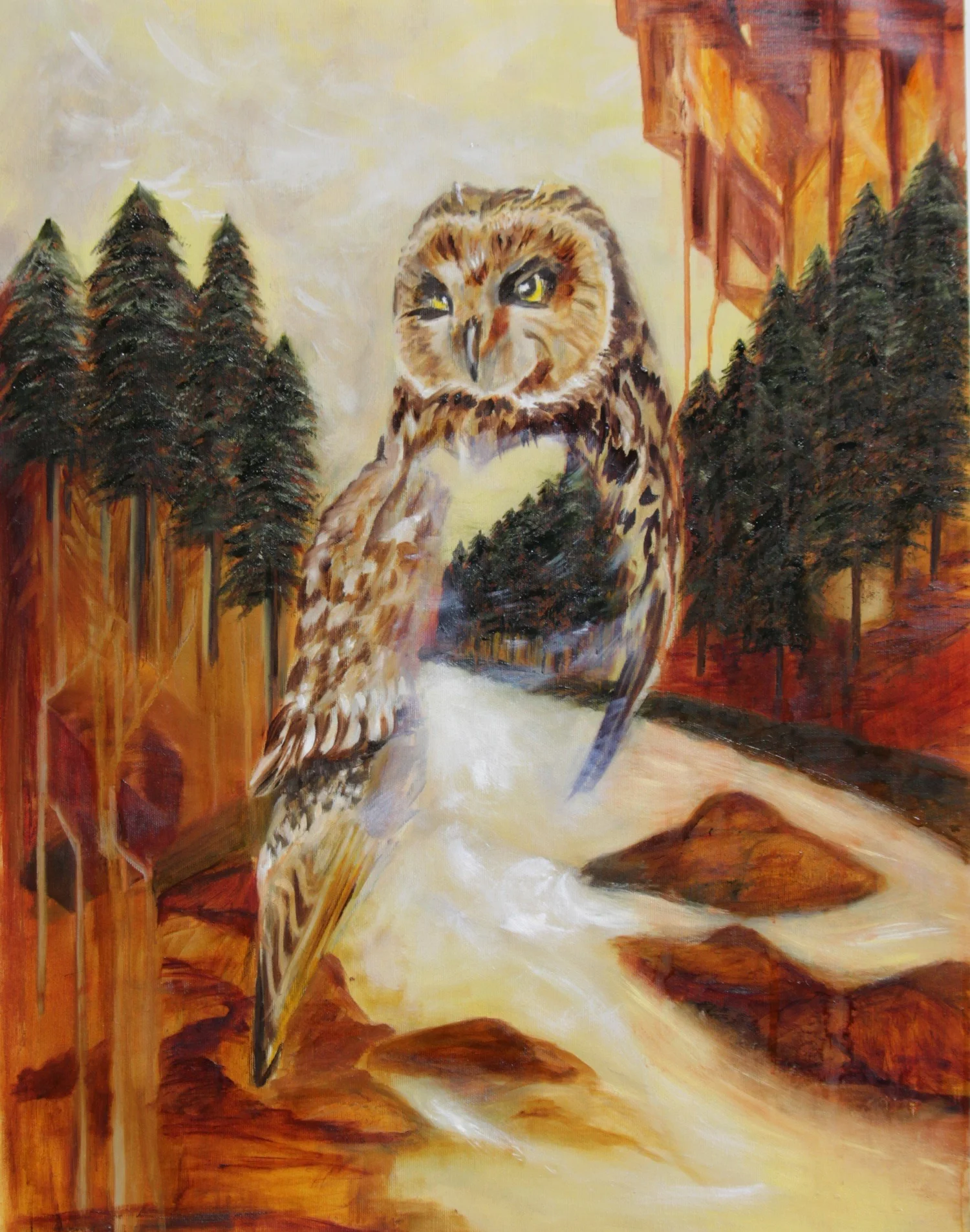 Exploring the Unknown | Oil Painting by Contemporary Artist M.K.PalArt ...