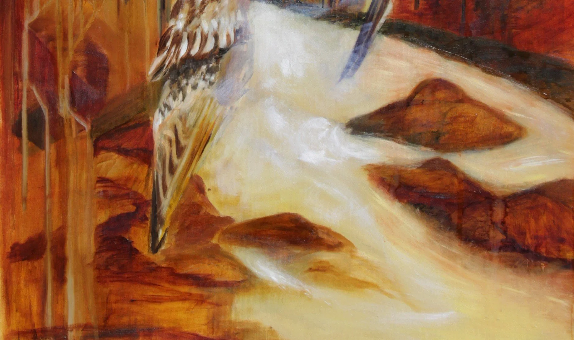 Exploring the Unknown | Oil Painting by Contemporary Artist M.K.PalArt ...