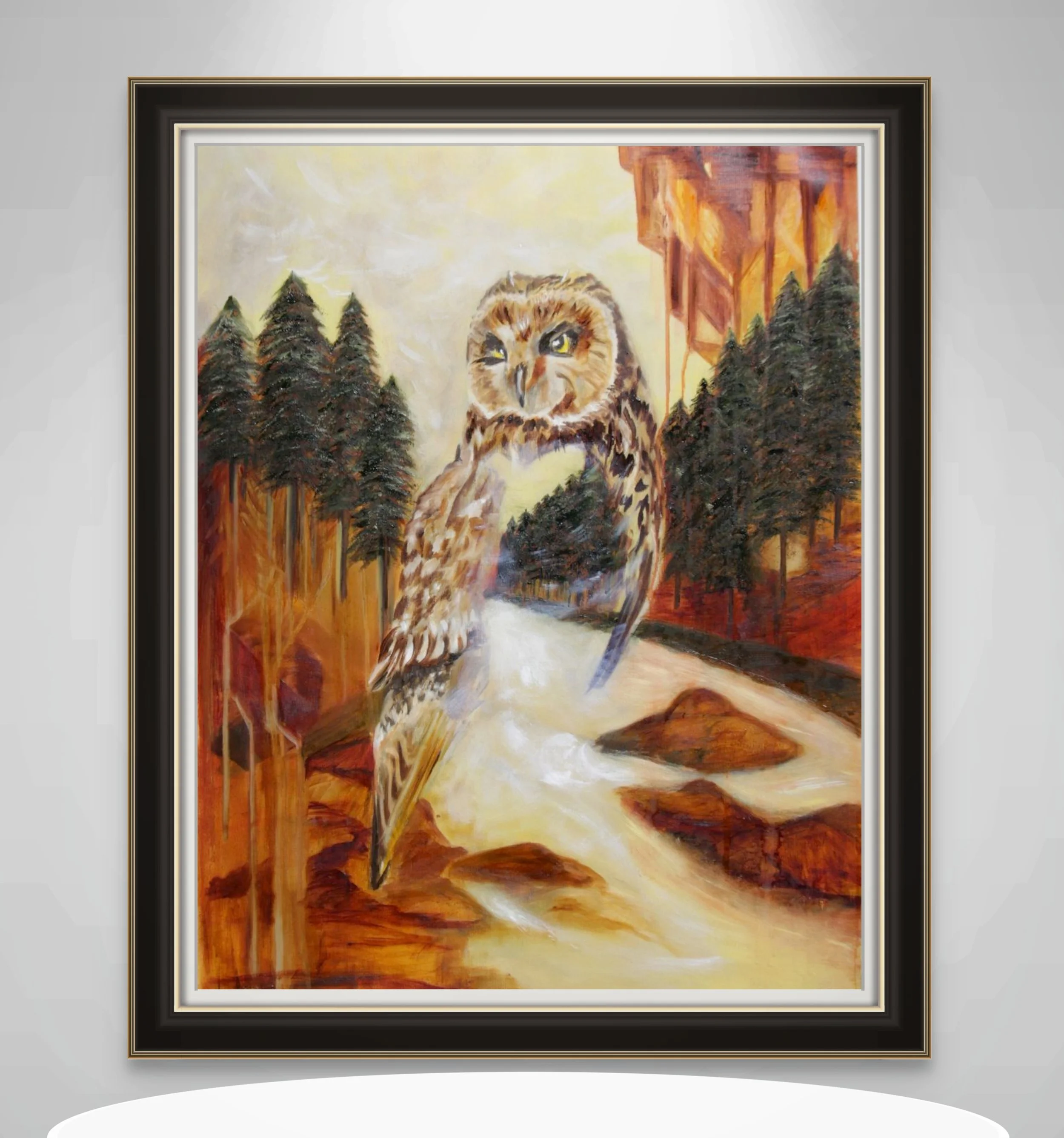 Exploring the Unknown | Oil Painting by Contemporary Artist M.K.PalArt ...