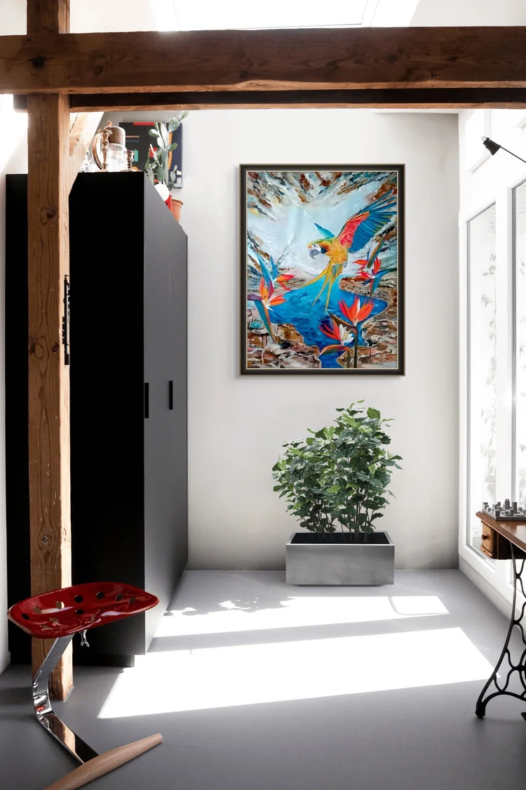 Exploring the Unknown | Oil Painting by Contemporary Artist M.K.PalArt ...