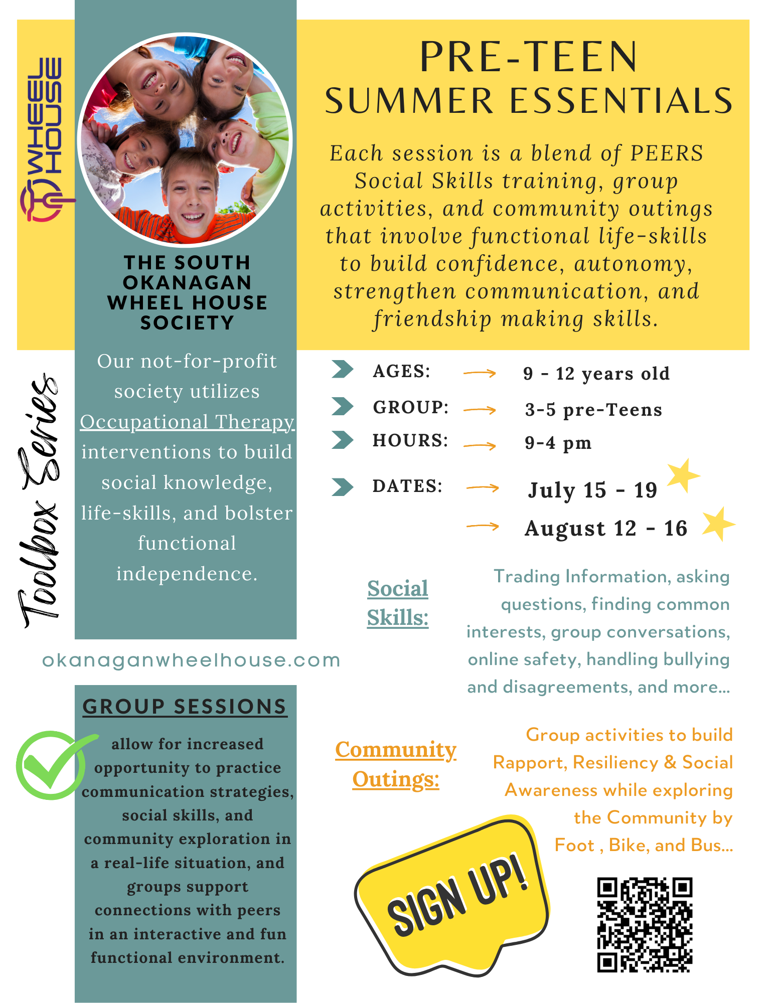 WheelHouse - Summer Groups 2024