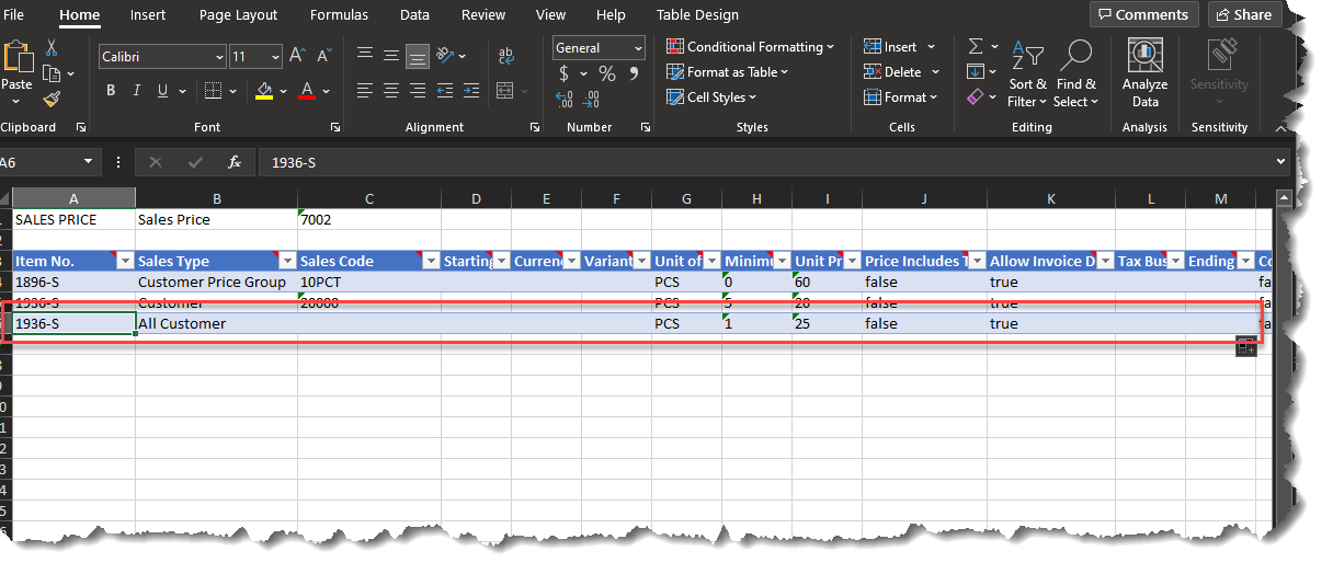 Business Central - Configuration Packages — matalino