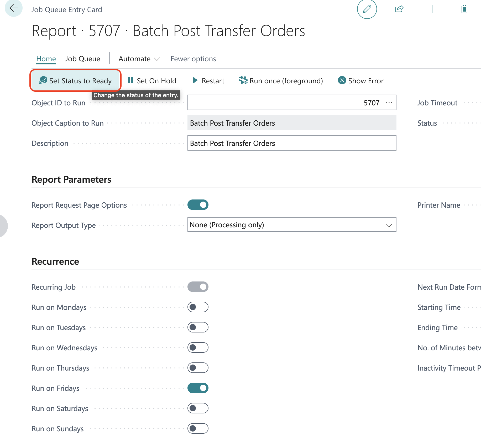 Automate Batch Post - Multiple Transfer Orders at Once! — matalino