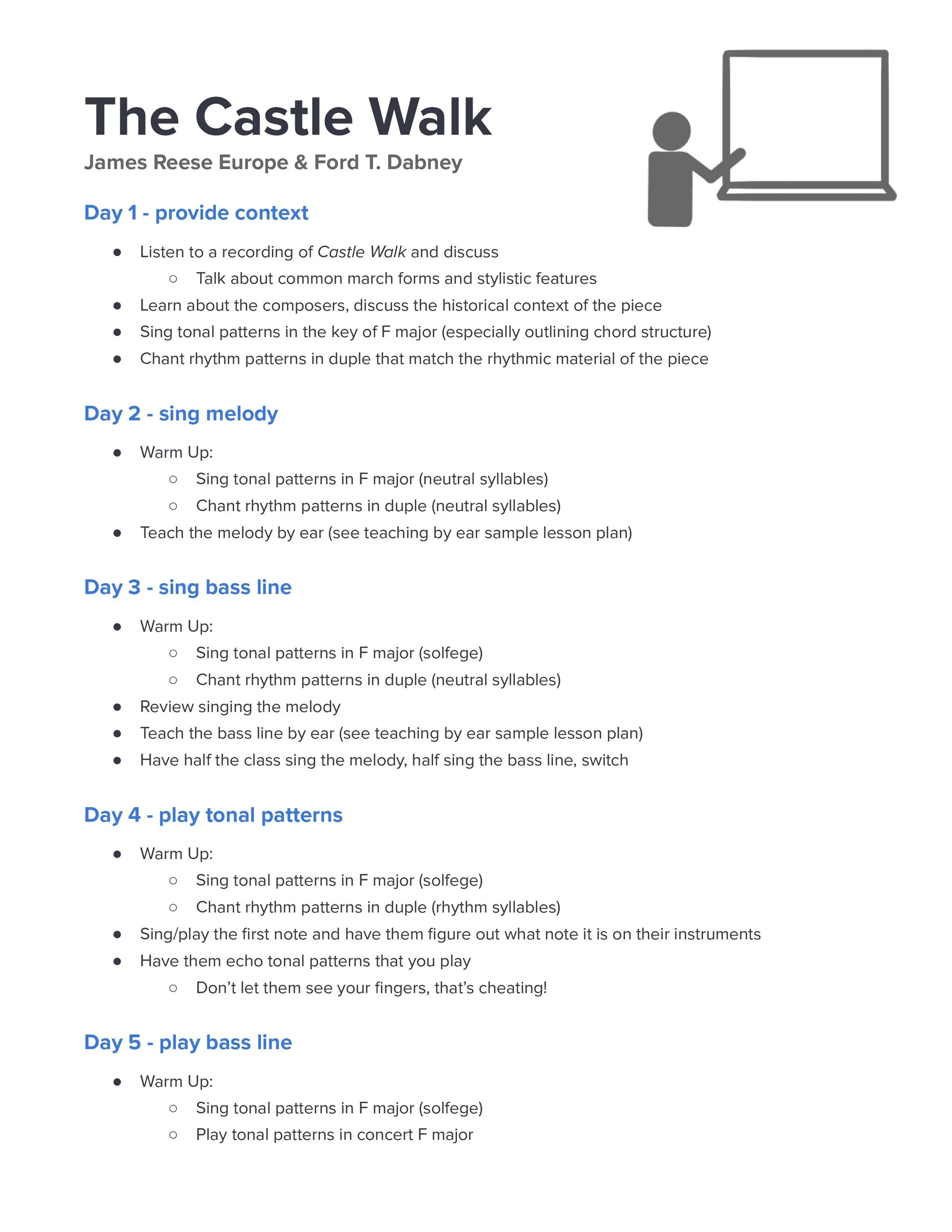 Teaching Guides — TUNEFUL