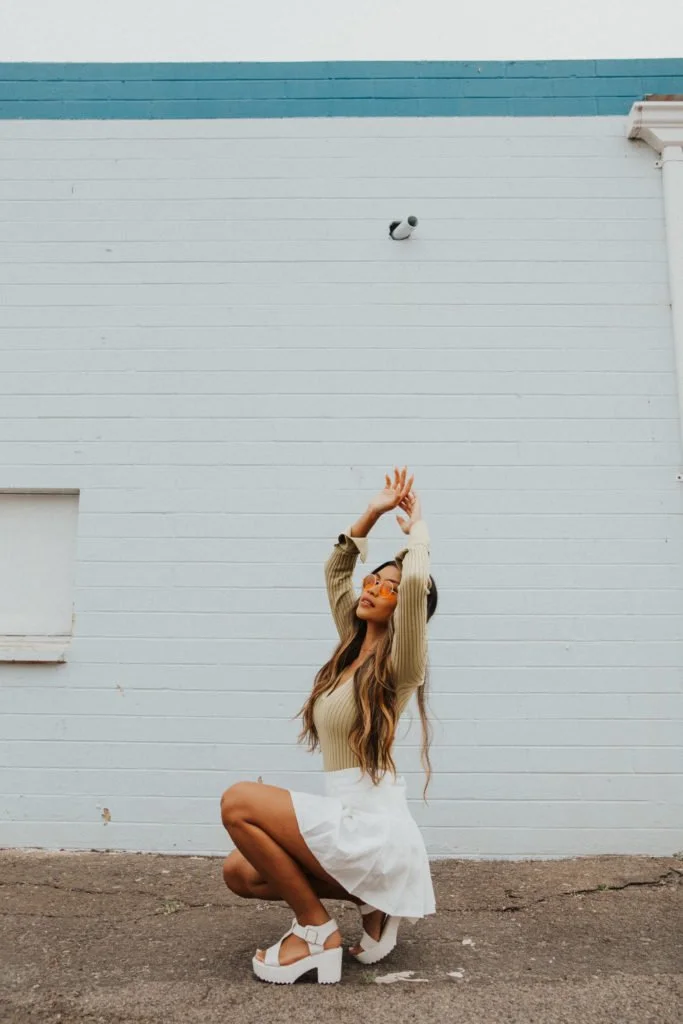 A Modern, Groovy Editorial Photoshoot with REVOLVE & Content Creator ...