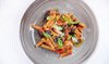 Pulse Pasta Penne with Spicy Eggplant Sugo — Everyday Gourmet