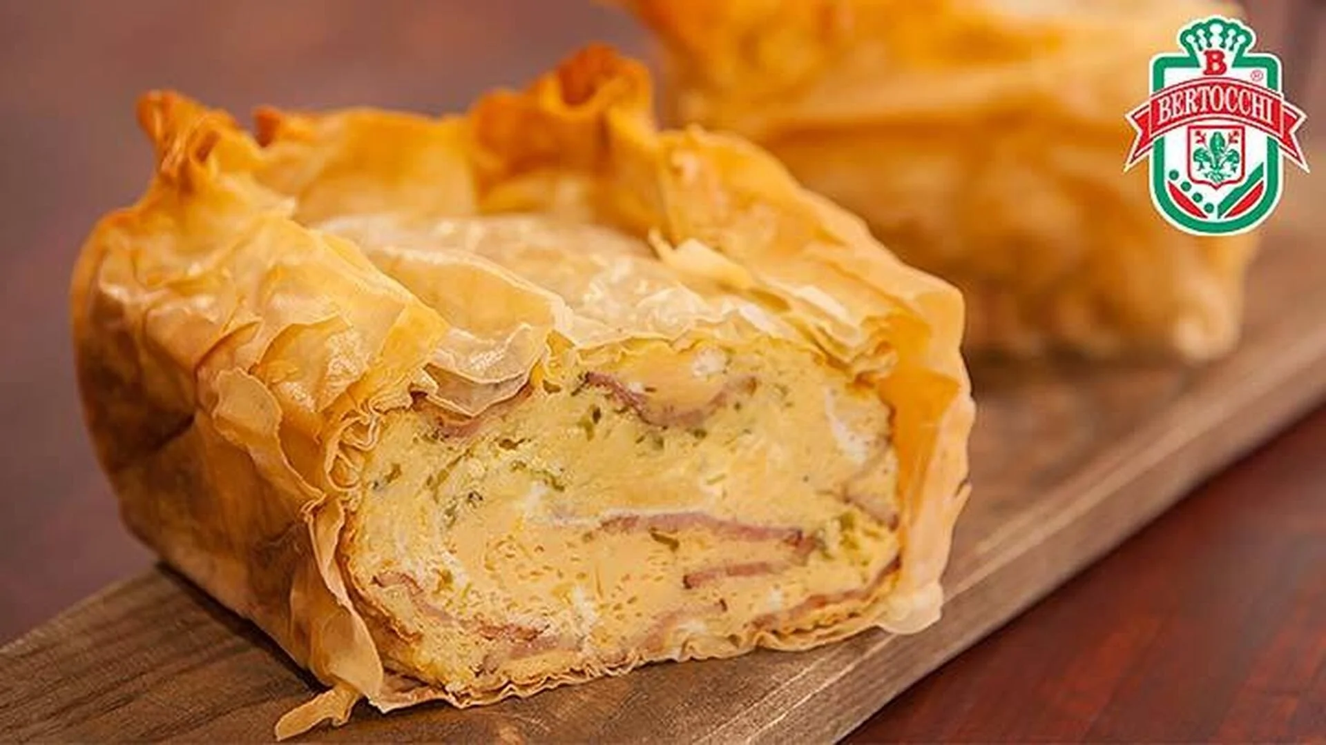 Bacon & Egg Fillo Pie — Everyday Gourmet