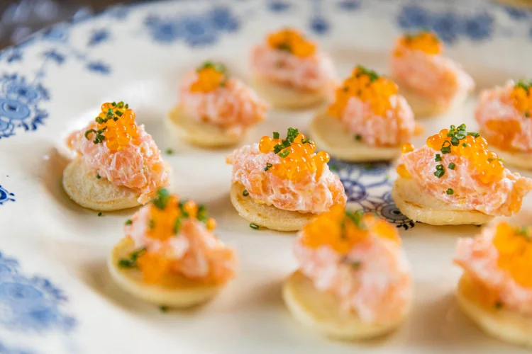 Smoked Salmon Blinis — Everyday Gourmet