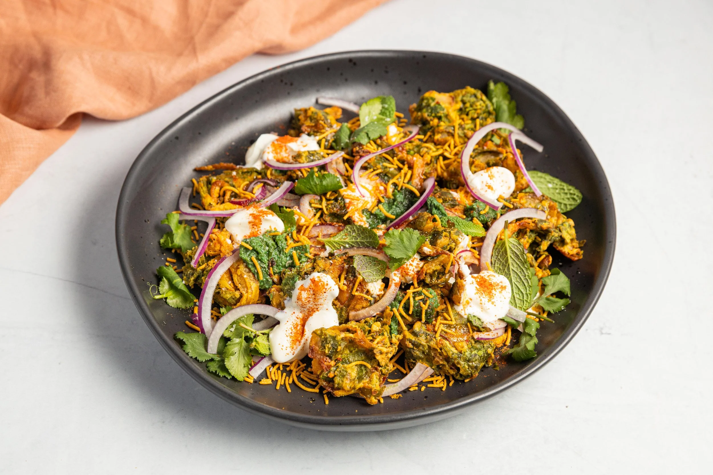 Pakora Chaat — Everyday Gourmet