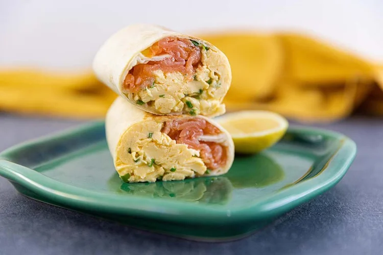 Smoked Salmon Burrito — Everyday Gourmet