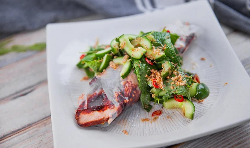 Peking Duck Rice Paper Parcels — Everyday Gourmet