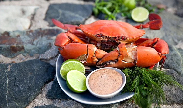 Mud Crab with Pepperberry Mayonnaise — Everyday Gourmet