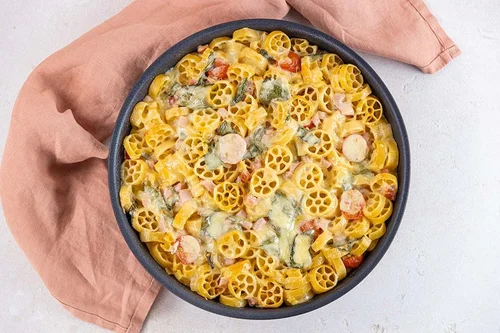 Mozzarella and Ham Frittata — Everyday Gourmet
