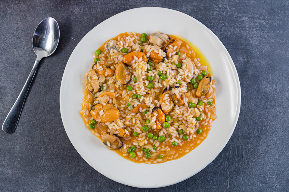 Mussel and Pea Risotto — Everyday Gourmet