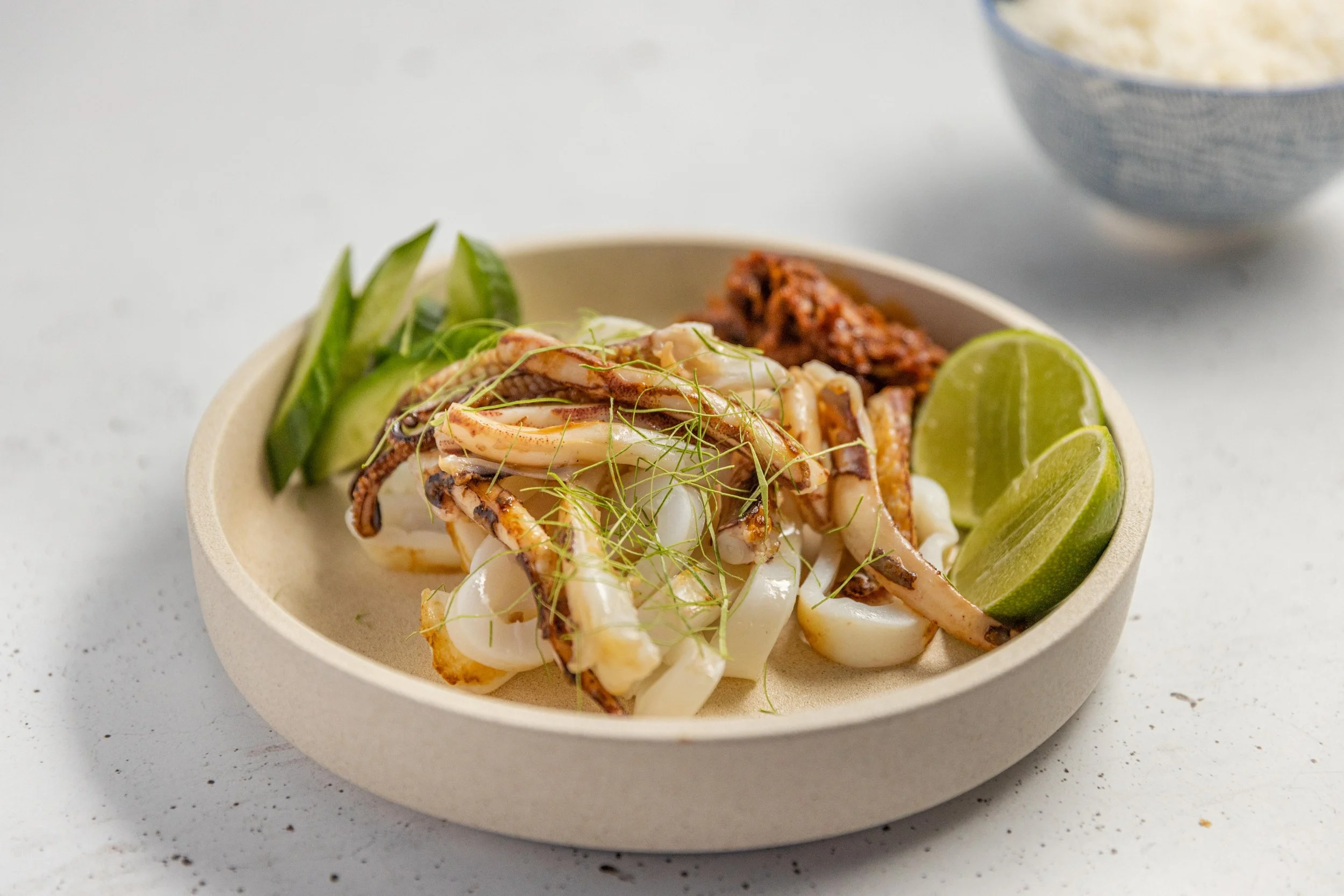 Grilled Calamari with Chilli Sambal — Everyday Gourmet