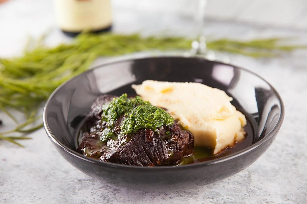 Beef Cheeks with Herbed Sauce — Everyday Gourmet