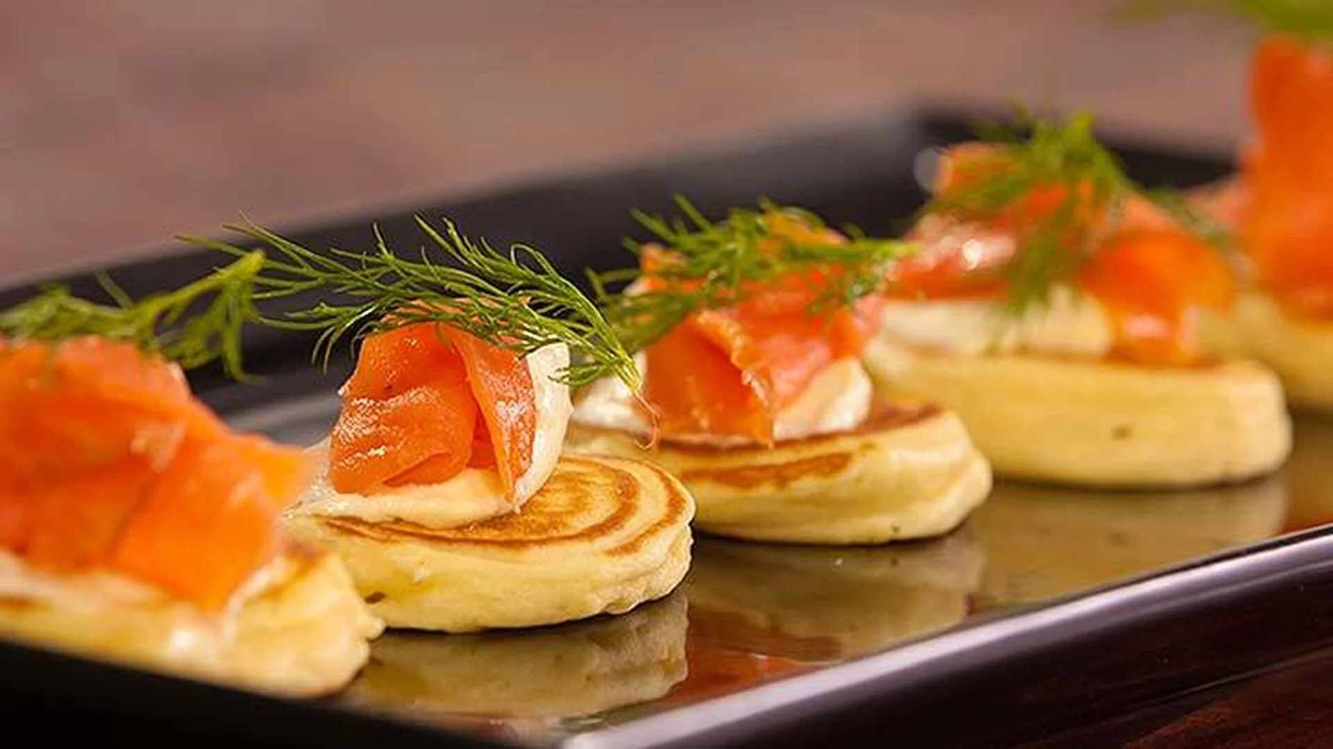 Savoury Pikelets with Smoked Trout and Horseradish Cottage Cheese ...