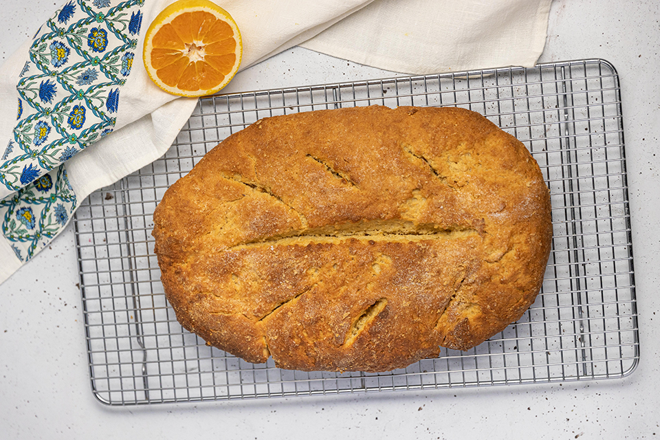 Orange Blossom Fougasse Bread — Everyday Gourmet