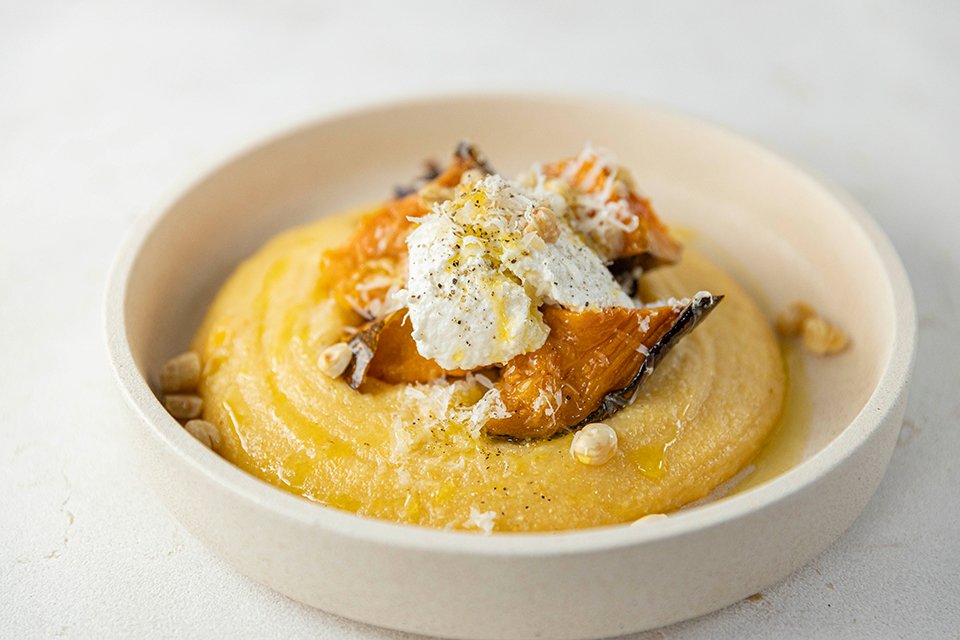 Cheesy Polenta — Everyday Gourmet
