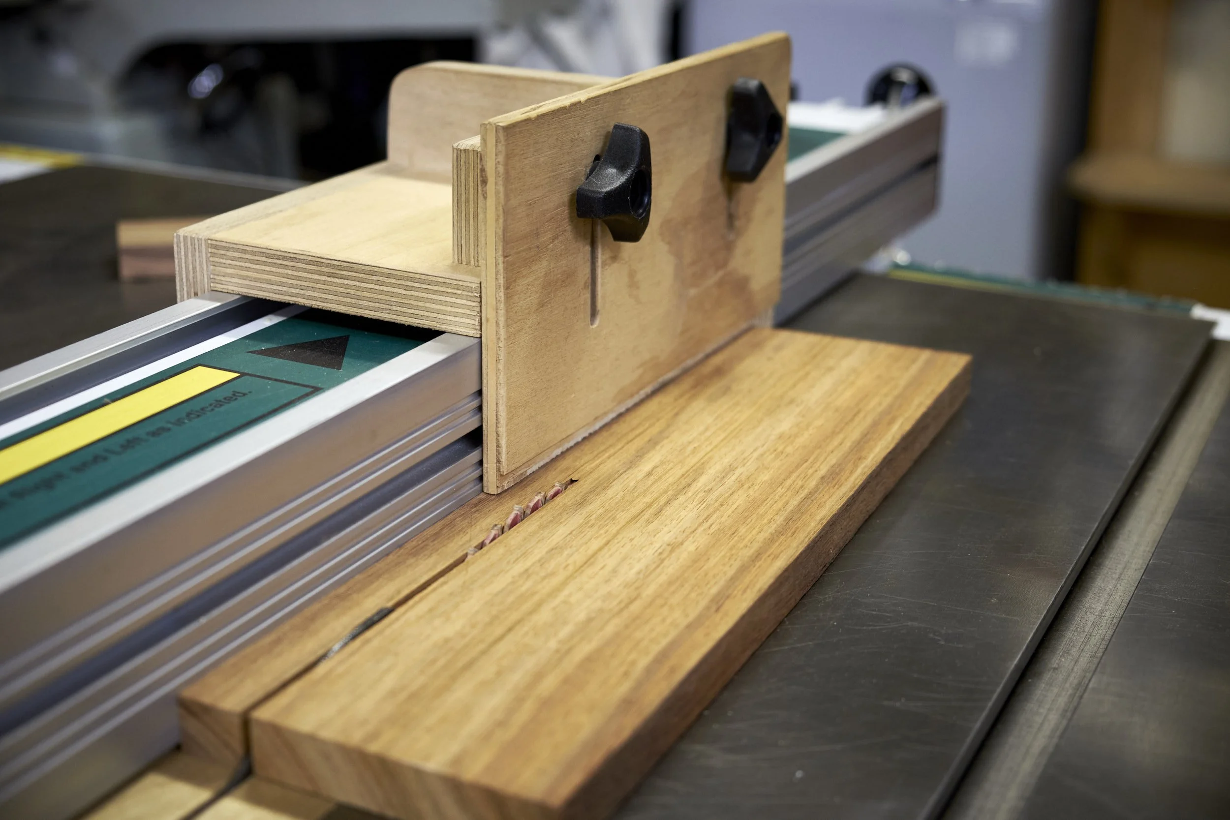 Easy DIY Thin Strip Push Block For The Table Saw — PlyCreations