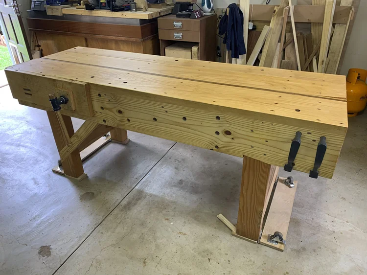 The Best Traditional Workbench By Far — PlyCreations