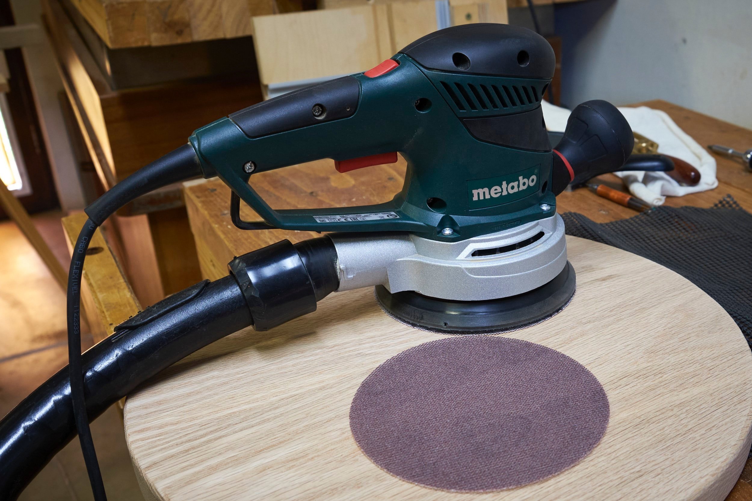 A Short Review of The Metabo SXE 450 Turbotec Random Orbital Sander ...