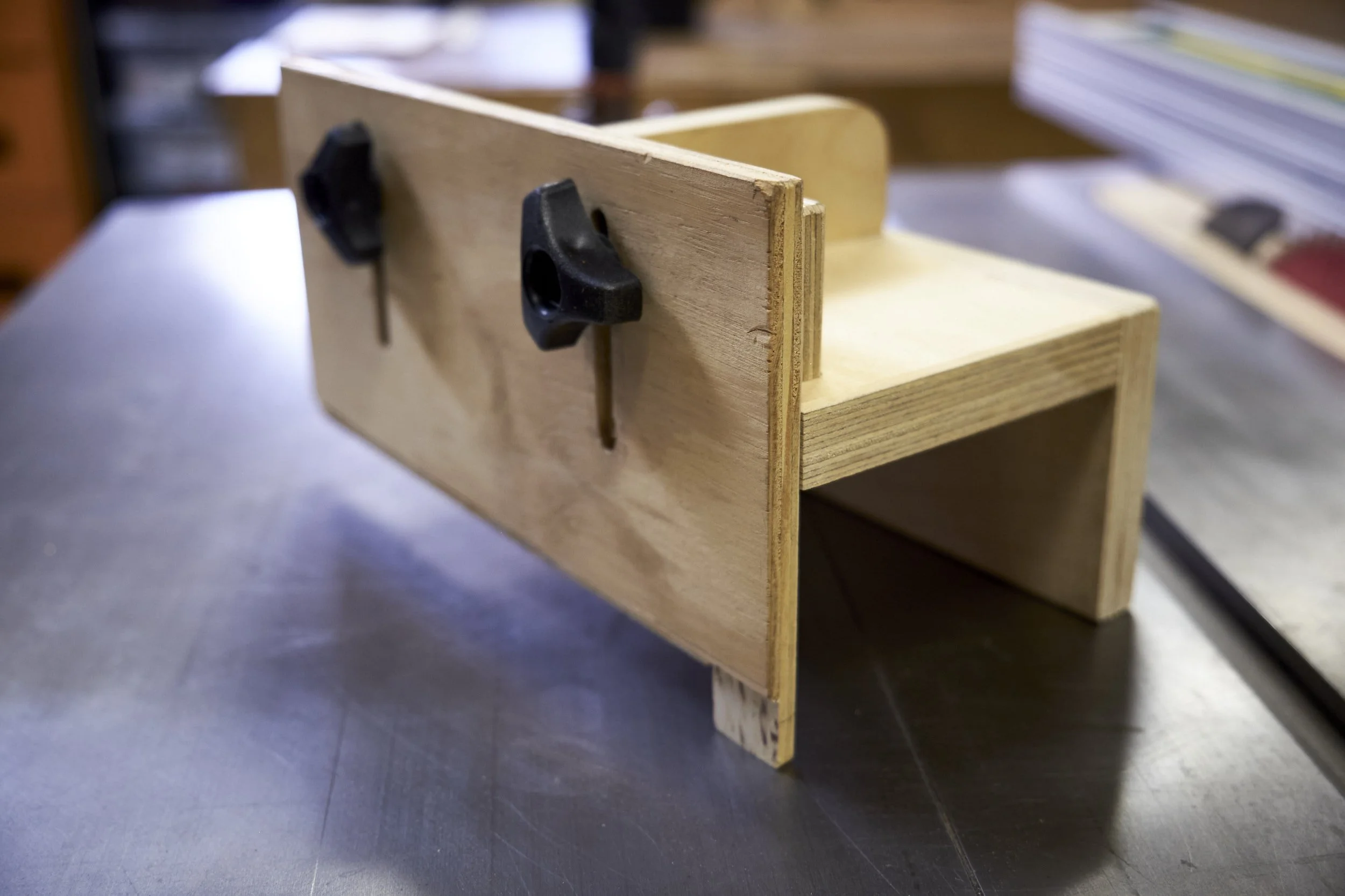 Easy DIY Thin Strip Push Block For The Table Saw — PlyCreations