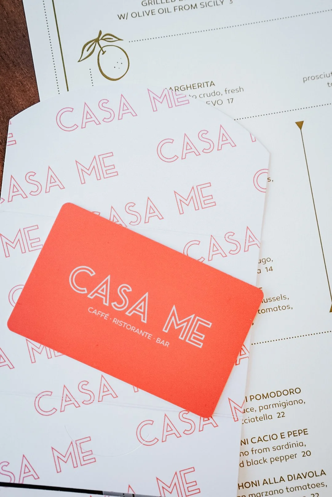 gift cards — CASA ME
