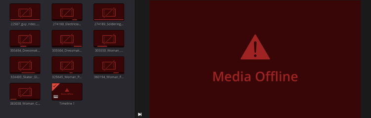 Support - Media Offline