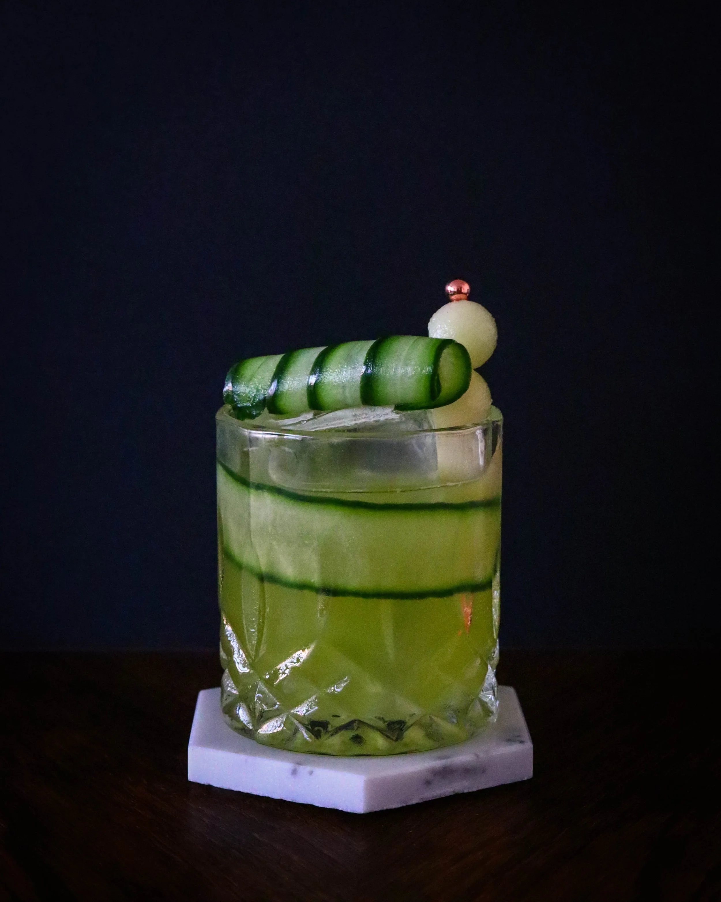 Grand Cucumber Melon Smash | Fruity cocktail with Grand Marnier ...