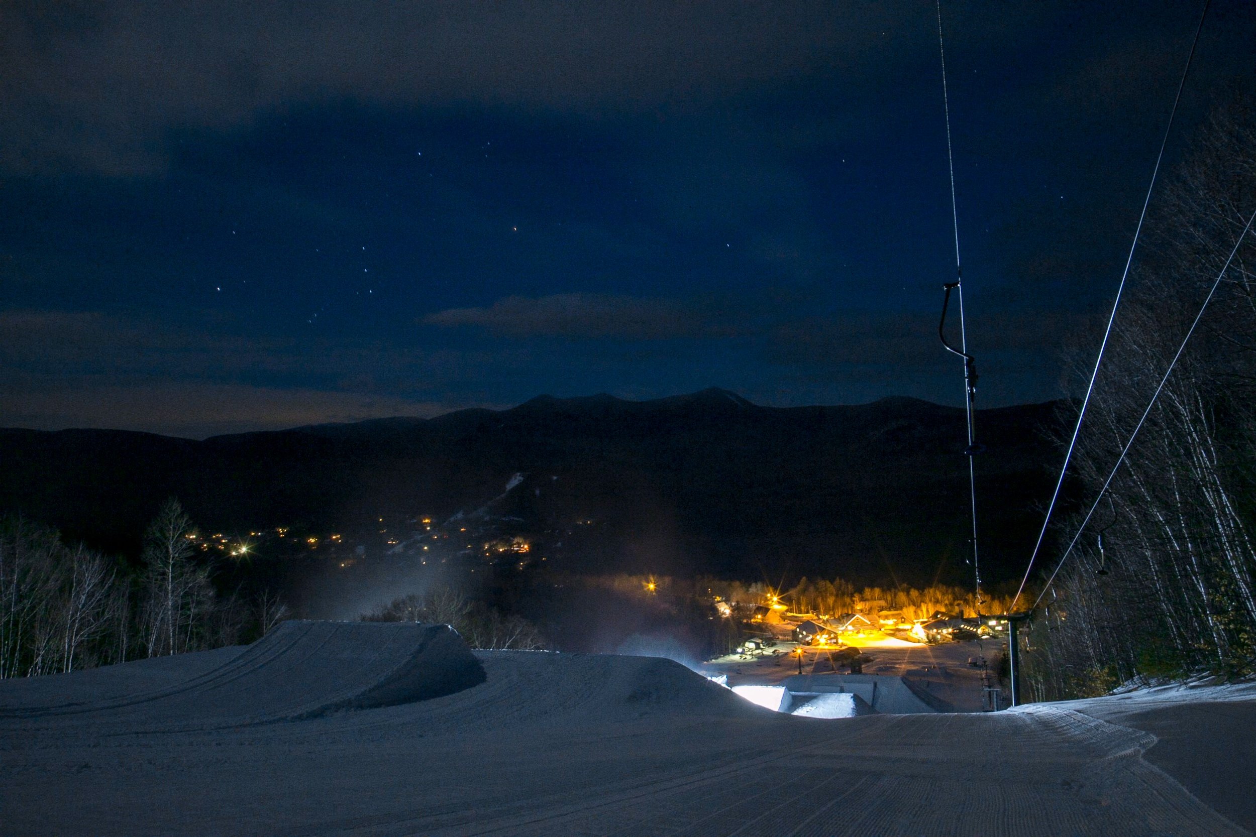 Night Skiing — Waterville Valley Resort