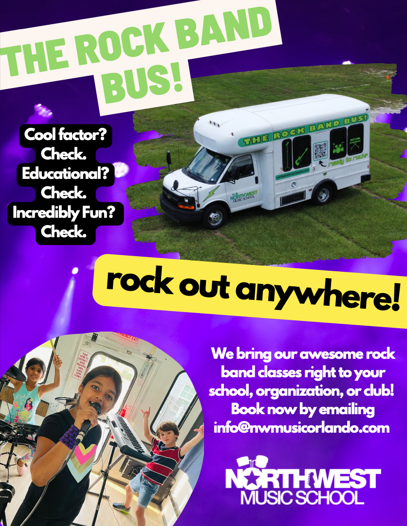 The Rock Band Bus — Northwest Music School