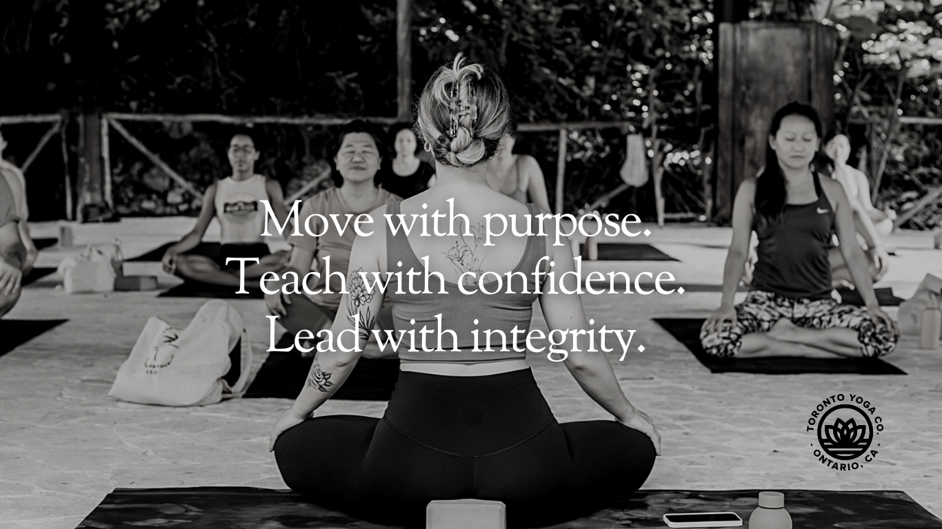 Yoga Teacher Training — Toronto Yoga Co — Toronto Yoga Co