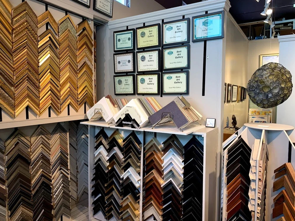 Custom Framing — Scott Milo Gallery at the Framemaker