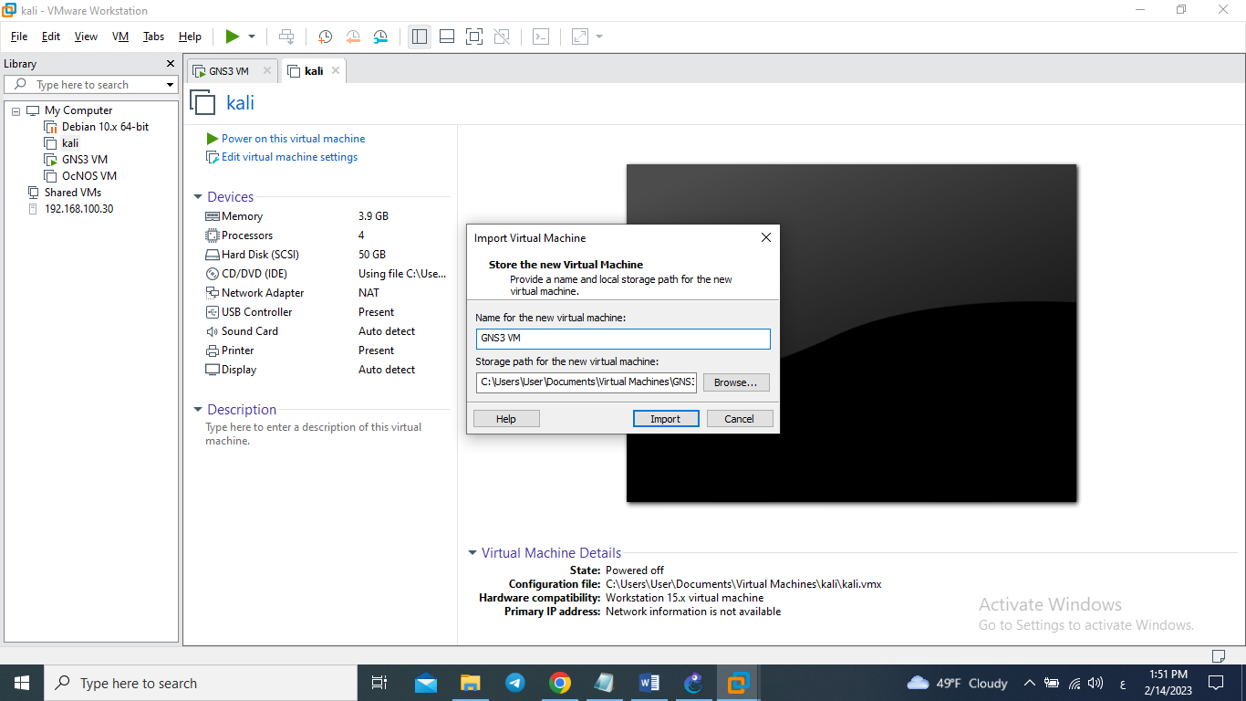 Setting up IP Infusion OcNOS on GNS3 — Pine Networks