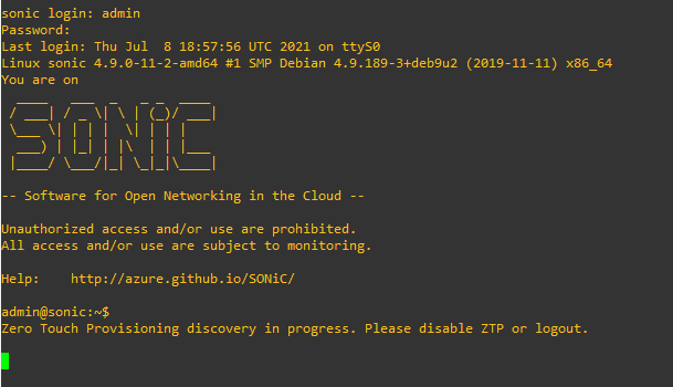 Setting up SONiC on GNS3 — Pine Networks
