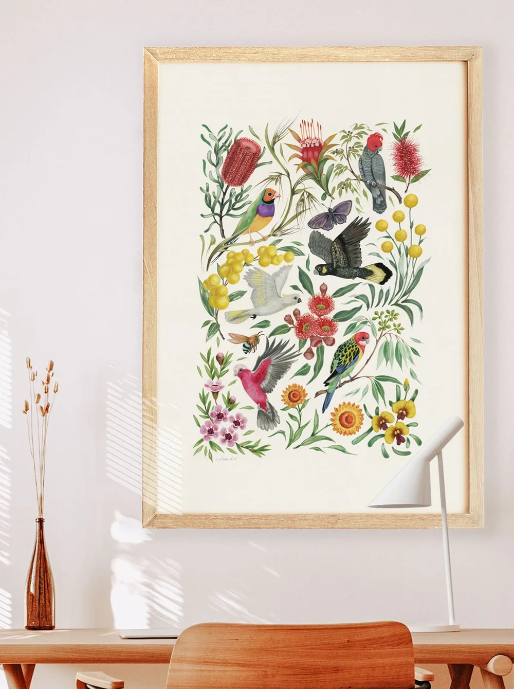 Giclee Australian Native Art Prints, Magnetic Poster Hangers, Digital ...