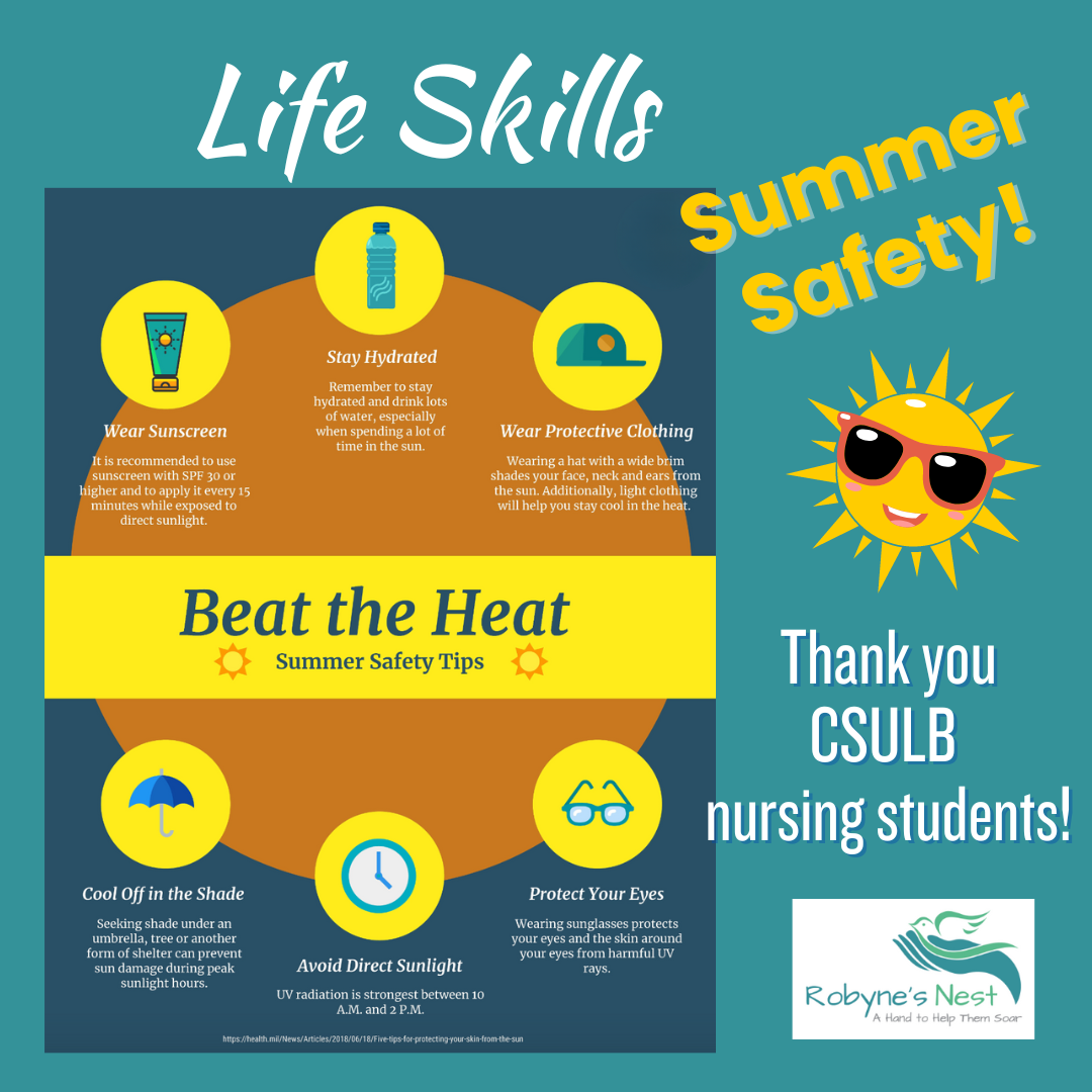 Life Skills - Summer Safety — Robyne's Nest