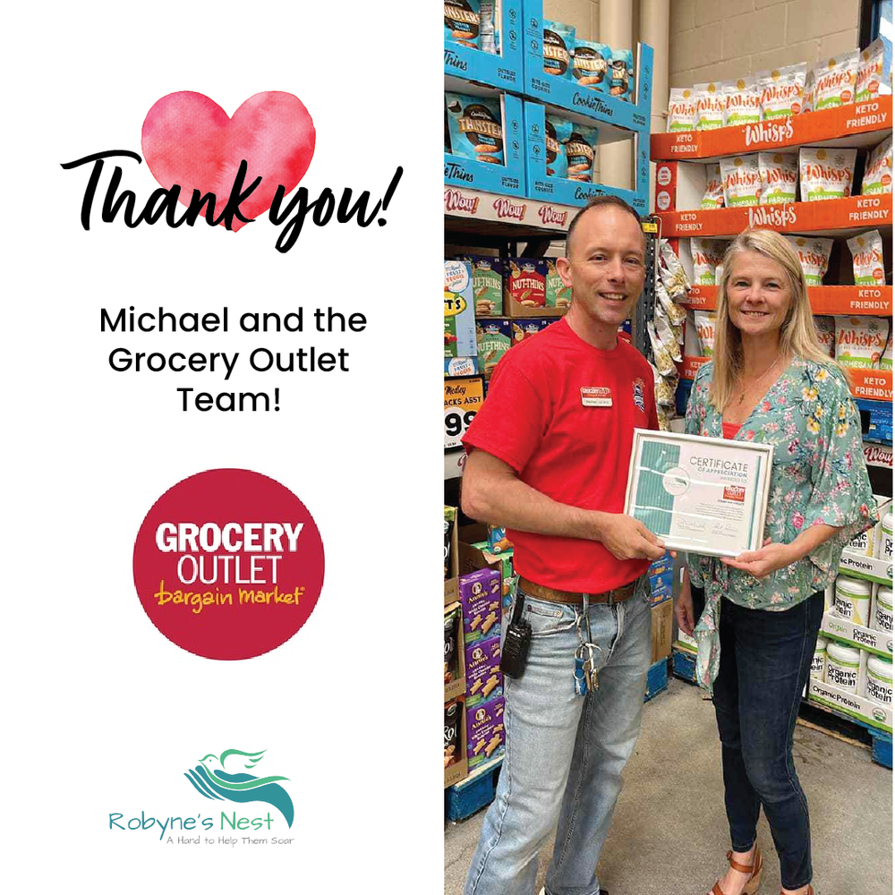 Thank You Grocery Outlet — Robyne's Nest
