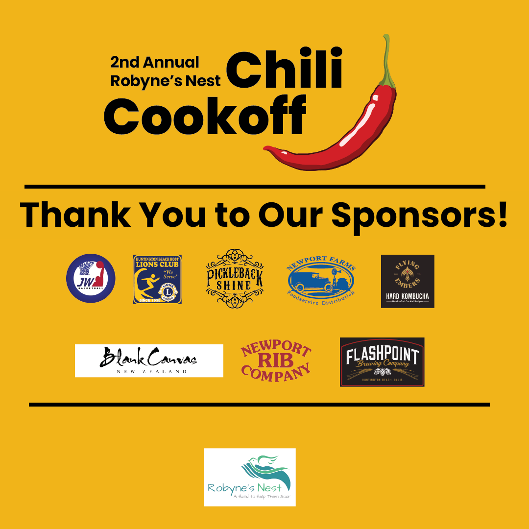 Thank You Chili Cookoff Sponsors! — Robyne's Nest