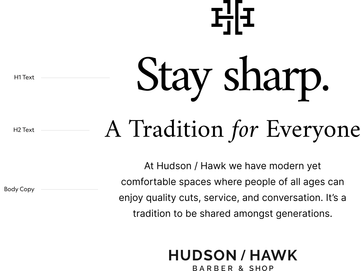 Hudson / Hawk — Hook: Branding & Web Design | Springfield, MO