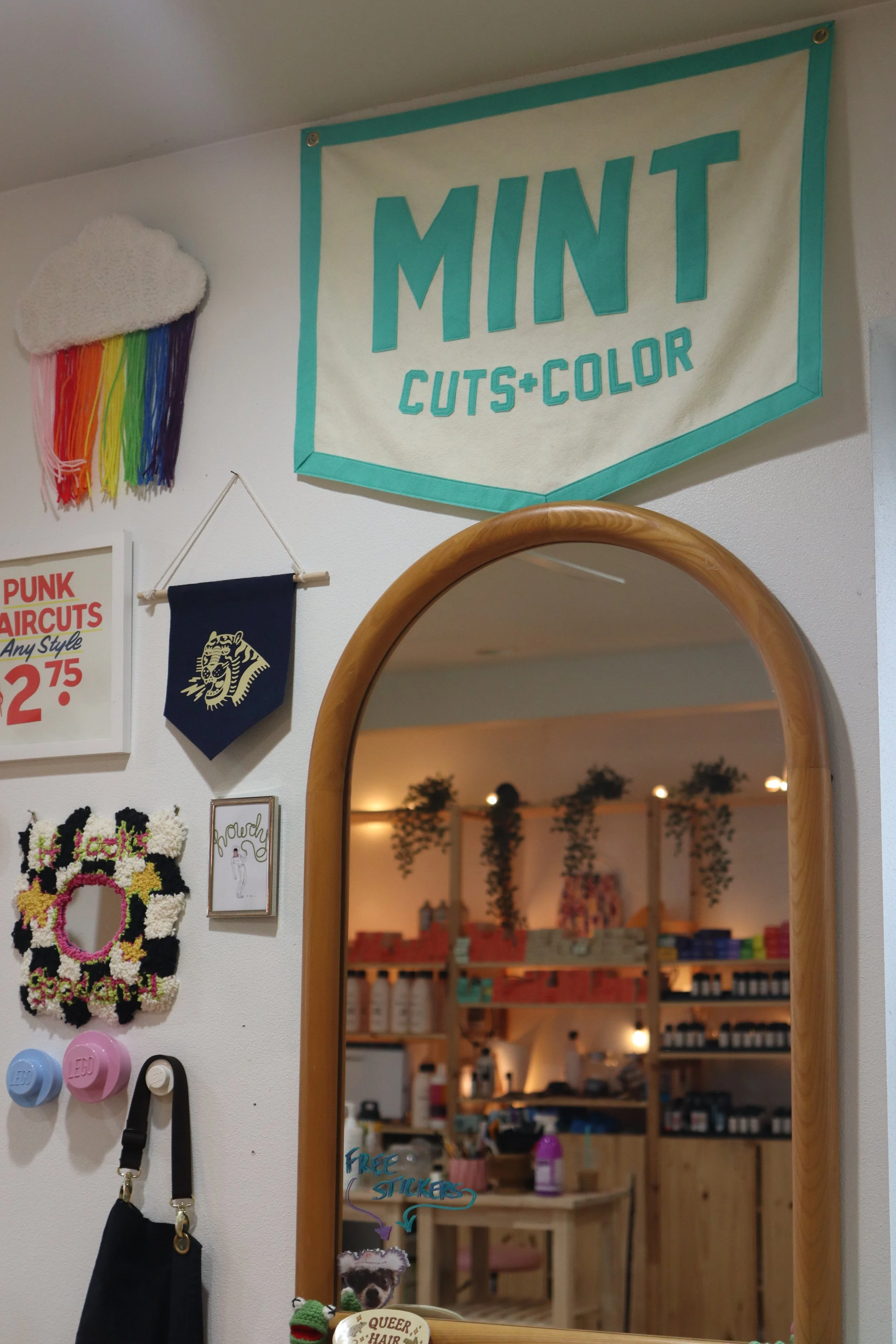 Mint Cuts + Color Mint Cuts + Color