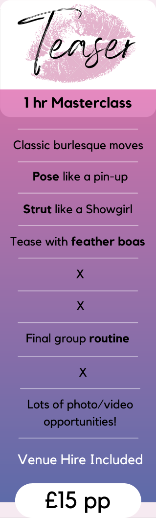 Burlesque Dance Class in Leeds — Aurora Nova