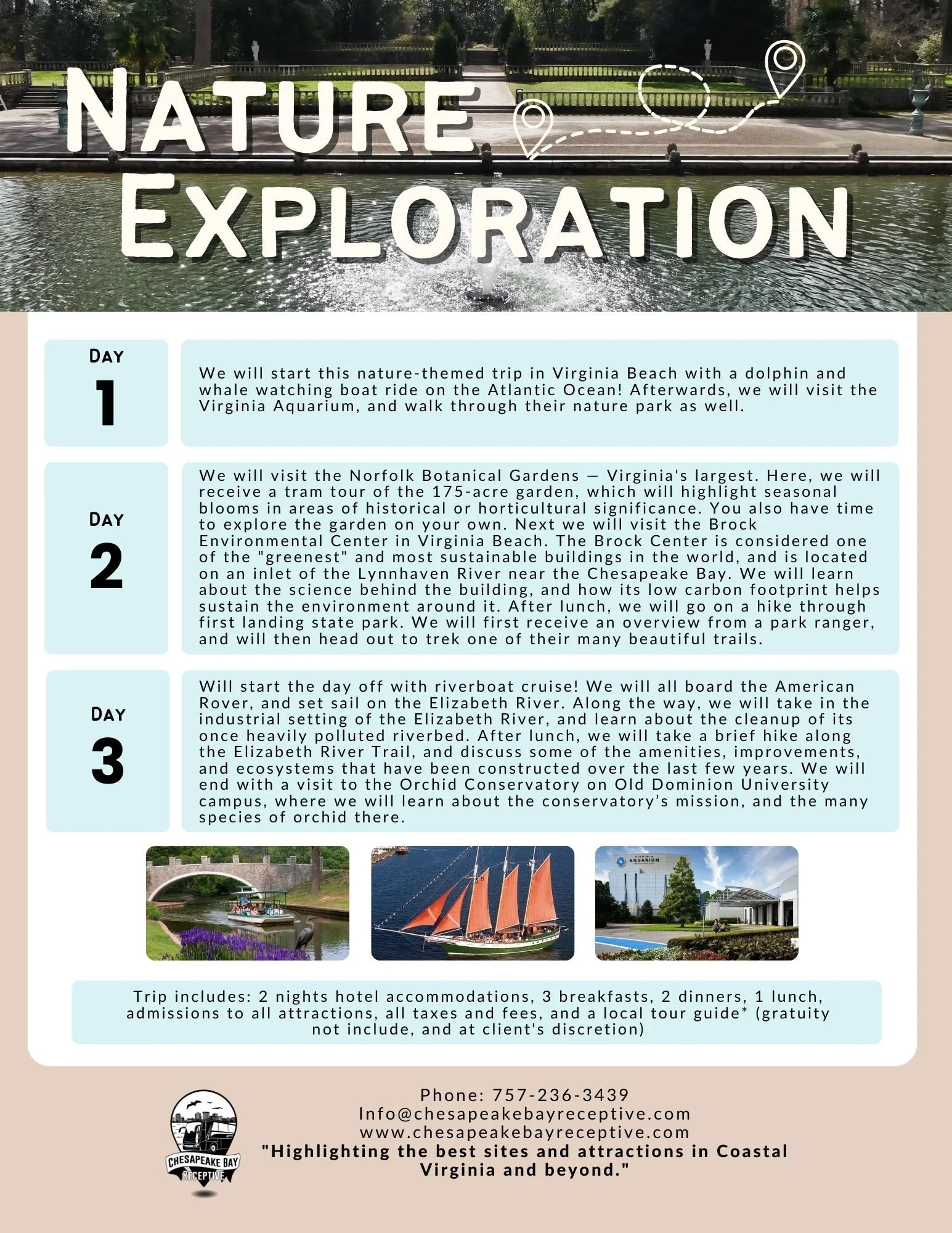 Nature Exploration — Chesapeake Bay Receptive